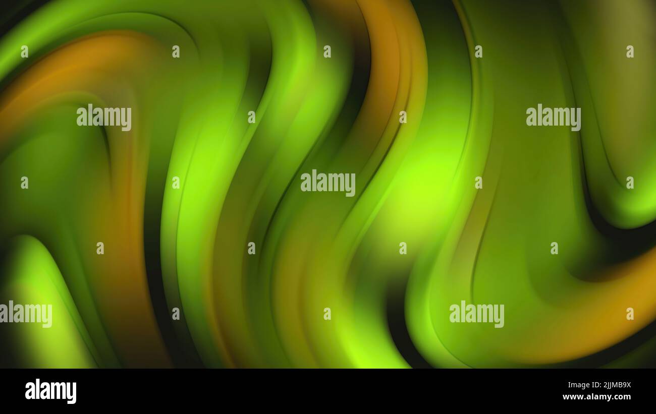 A vibrant green and yellow gradient color diffusion effect - cool for ...