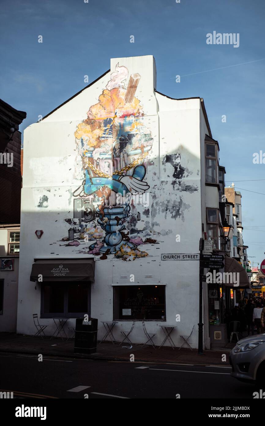 British english graffiti hi-res stock photography and images - Alamy