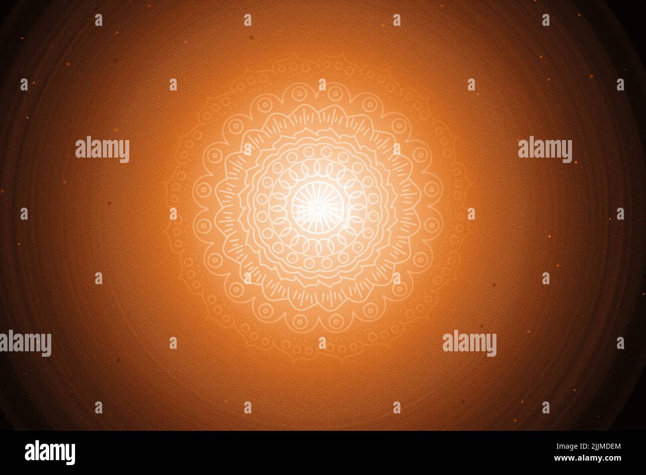 orange mandala concept abstract background Stock Photo - Alamy