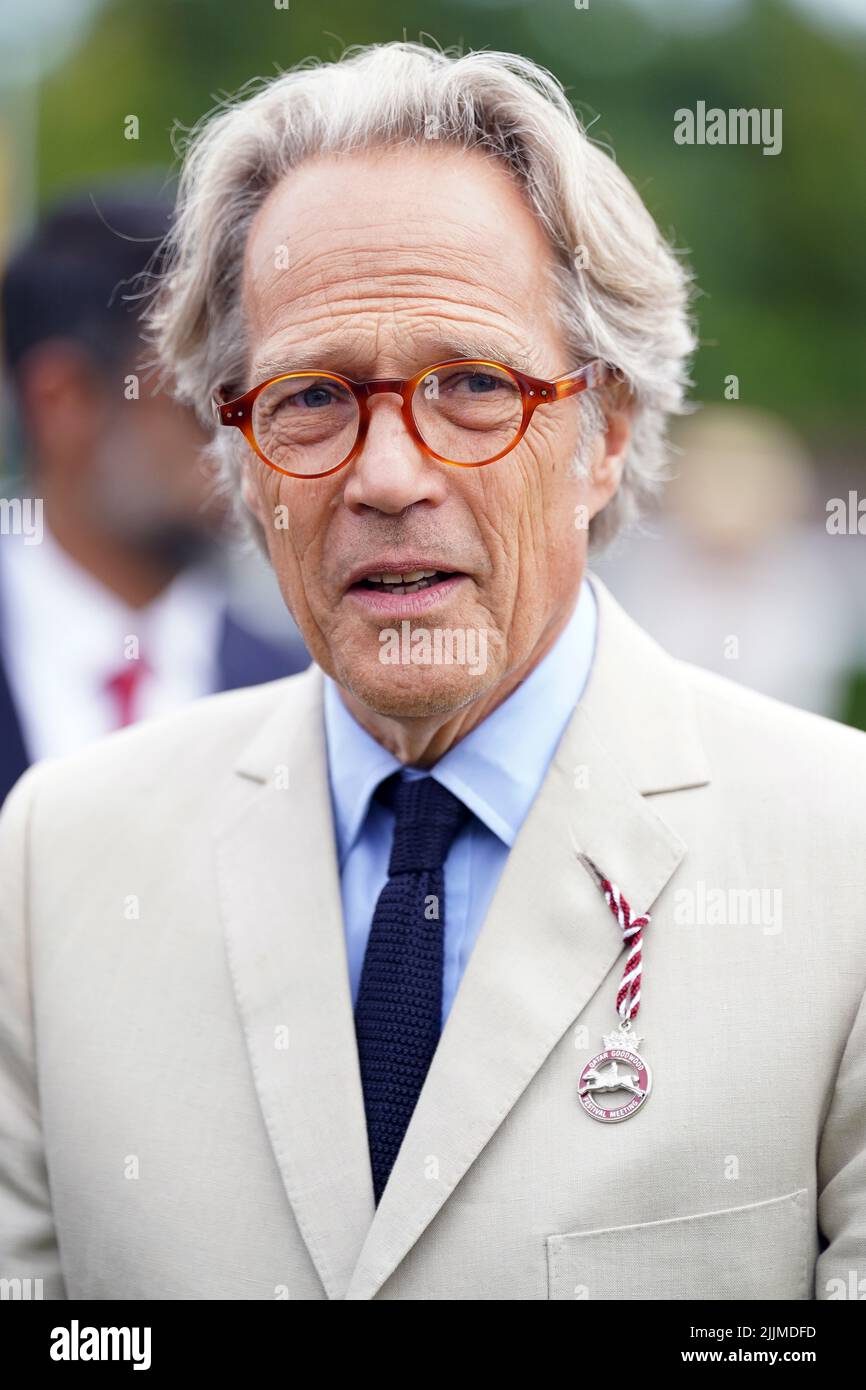 The Duke of Richmond, Charles Gordon-Lennox on day two of the Qatar ...