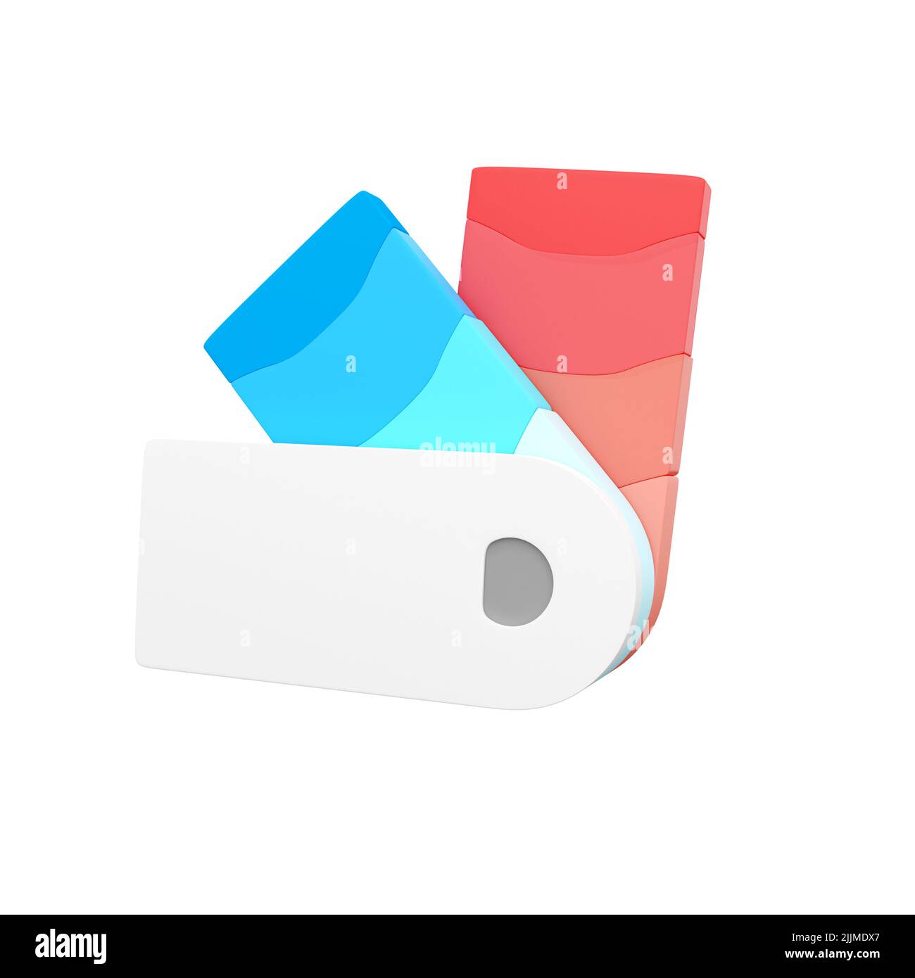 3D render color palette icon on white background. 3D render color ... 3D render color palette icon on white background. 3D render color ...