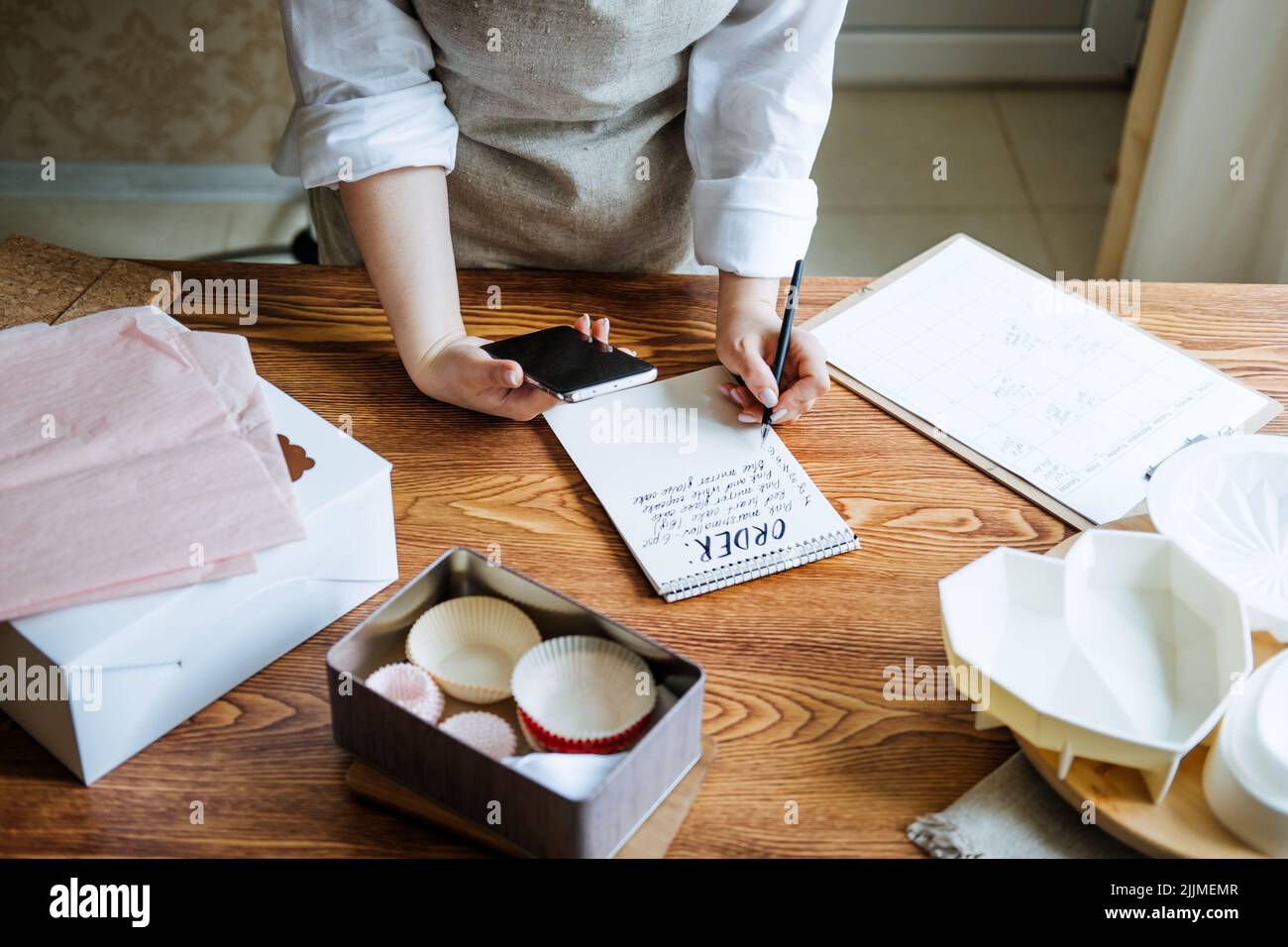 Confectionery Small Business Order List Tracker Pages. Asian Arabic ...