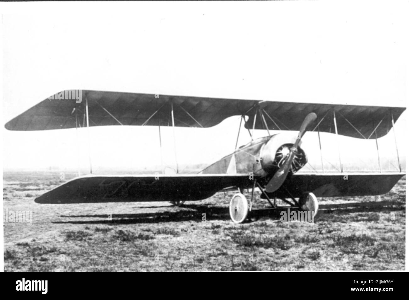 1916. Aircraft Thulin Type E. With this aircraft type, von Porat landed ...