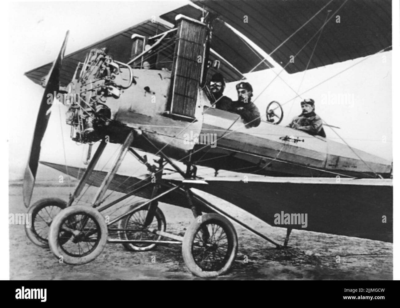 Aircraft Breguét, Svenska Armeflyget's first aircraft, SEK 120, Motor ...
