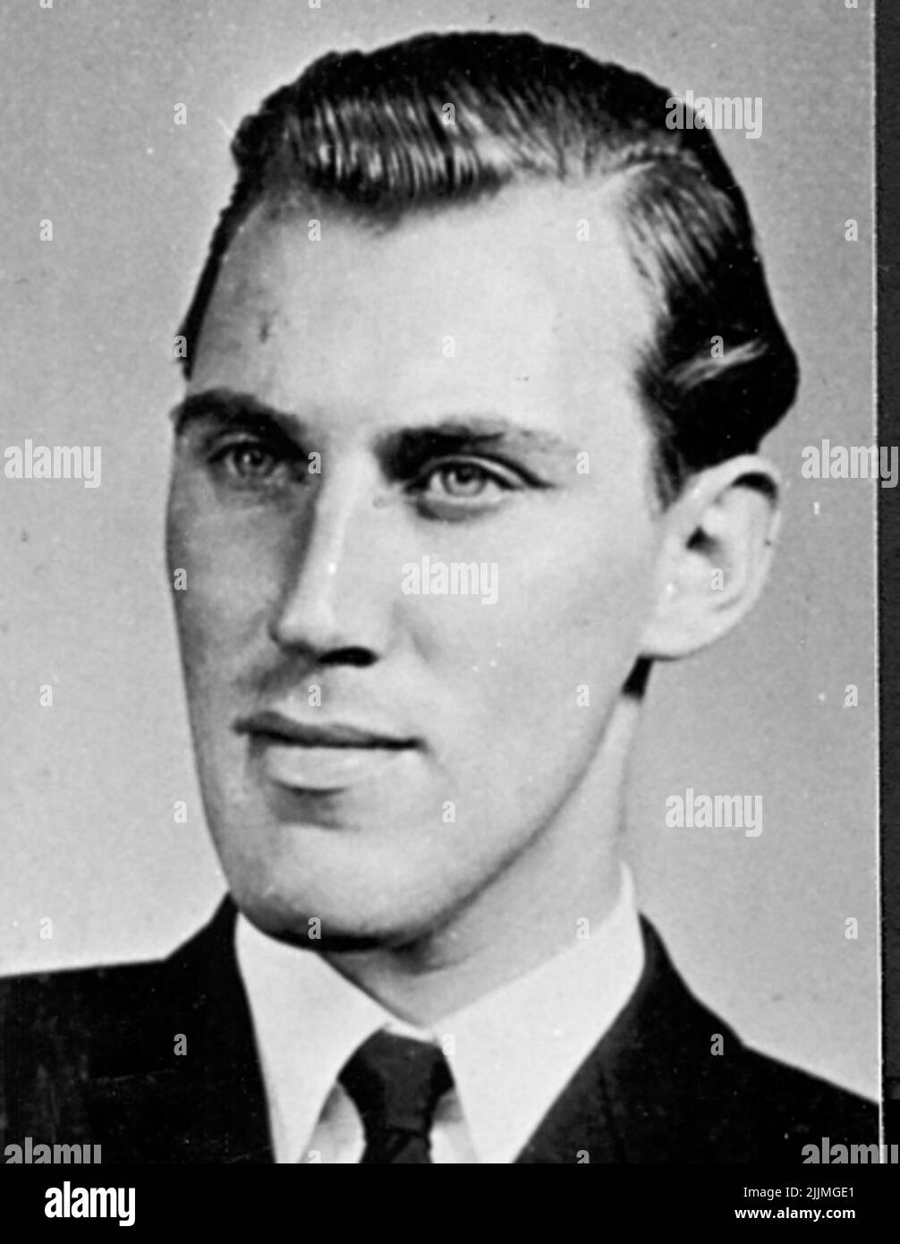 F6 Karlsborg 1942. Troop educator Josefsson Stock Photo - Alamy