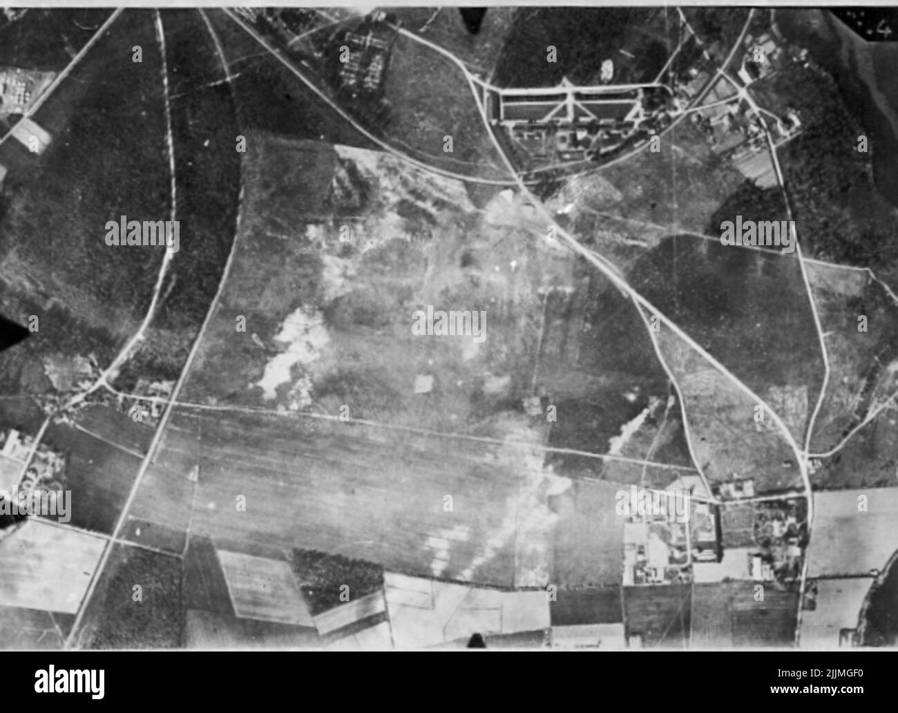 Karlsborg 1930s. The airfield Stock Photo - Alamy