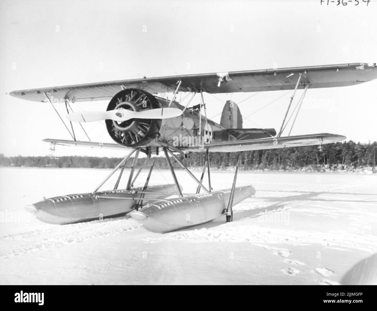 F6 Karlsborg late 1930s. Aircraft Hawker Osprey Stock Photo - Alamy