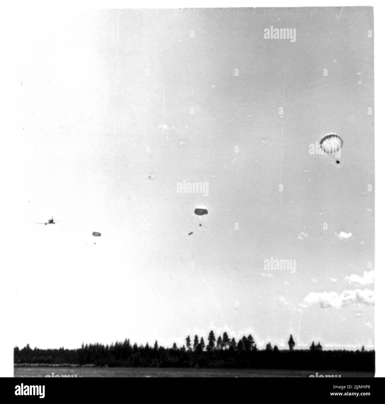 Frame screen School Karlsborg 1959. Fallscreen Stock Photo - Alamy