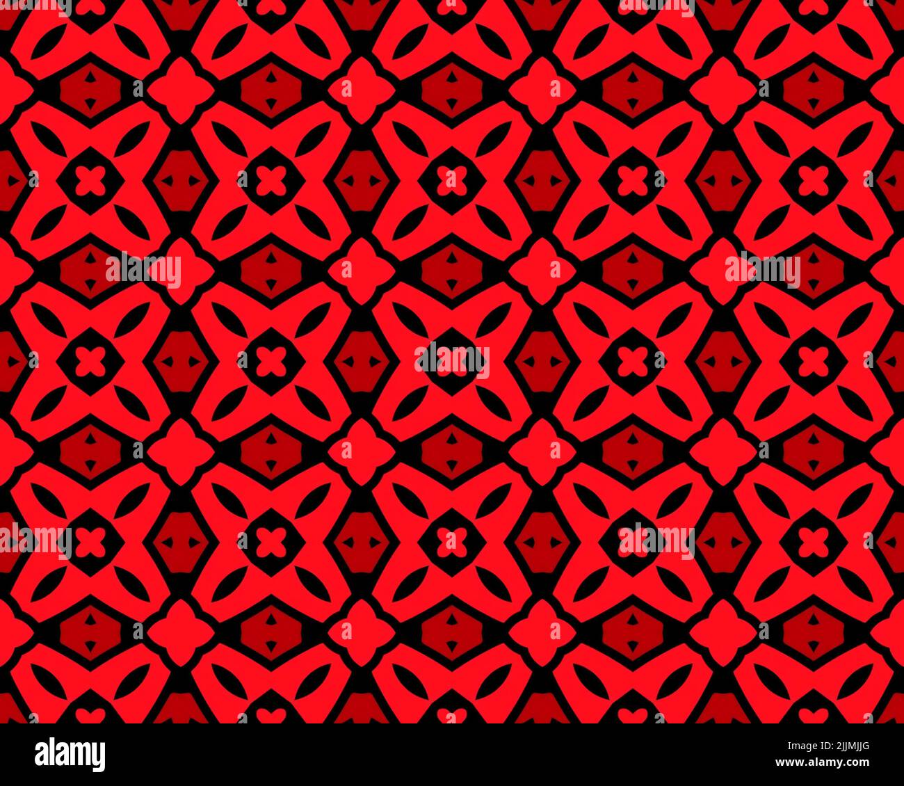 A red seamless illustration with abstract patterns Stock Photo - Alamy