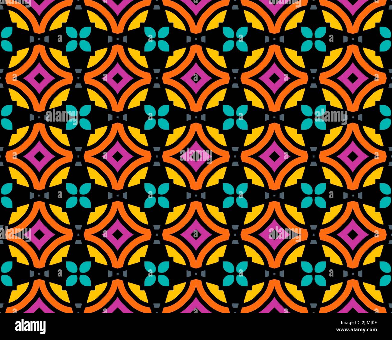An illustration of seamless tile pattern - perfect for background or ...