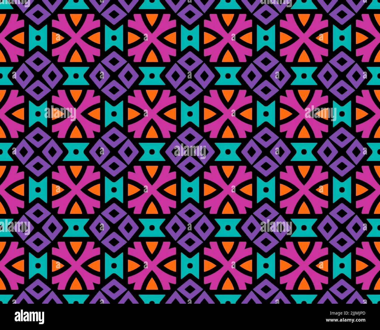 An illustration of seamless tile pattern - perfect for background or ...