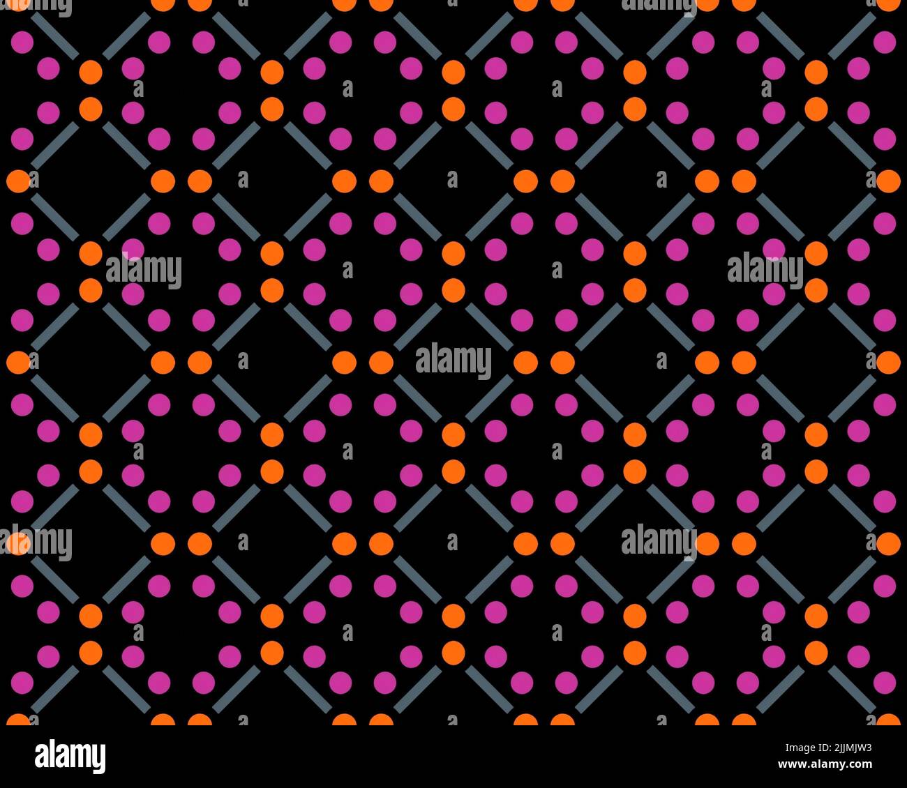 An illustration of colorful seamless background with abstract shapes ...