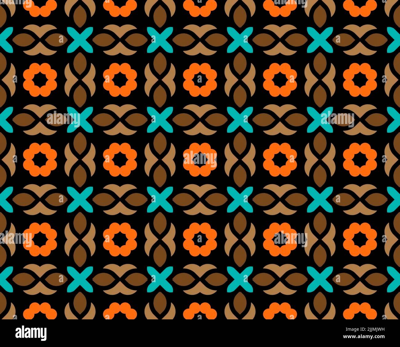 An illustration of seamless tile pattern - perfect for background or ...