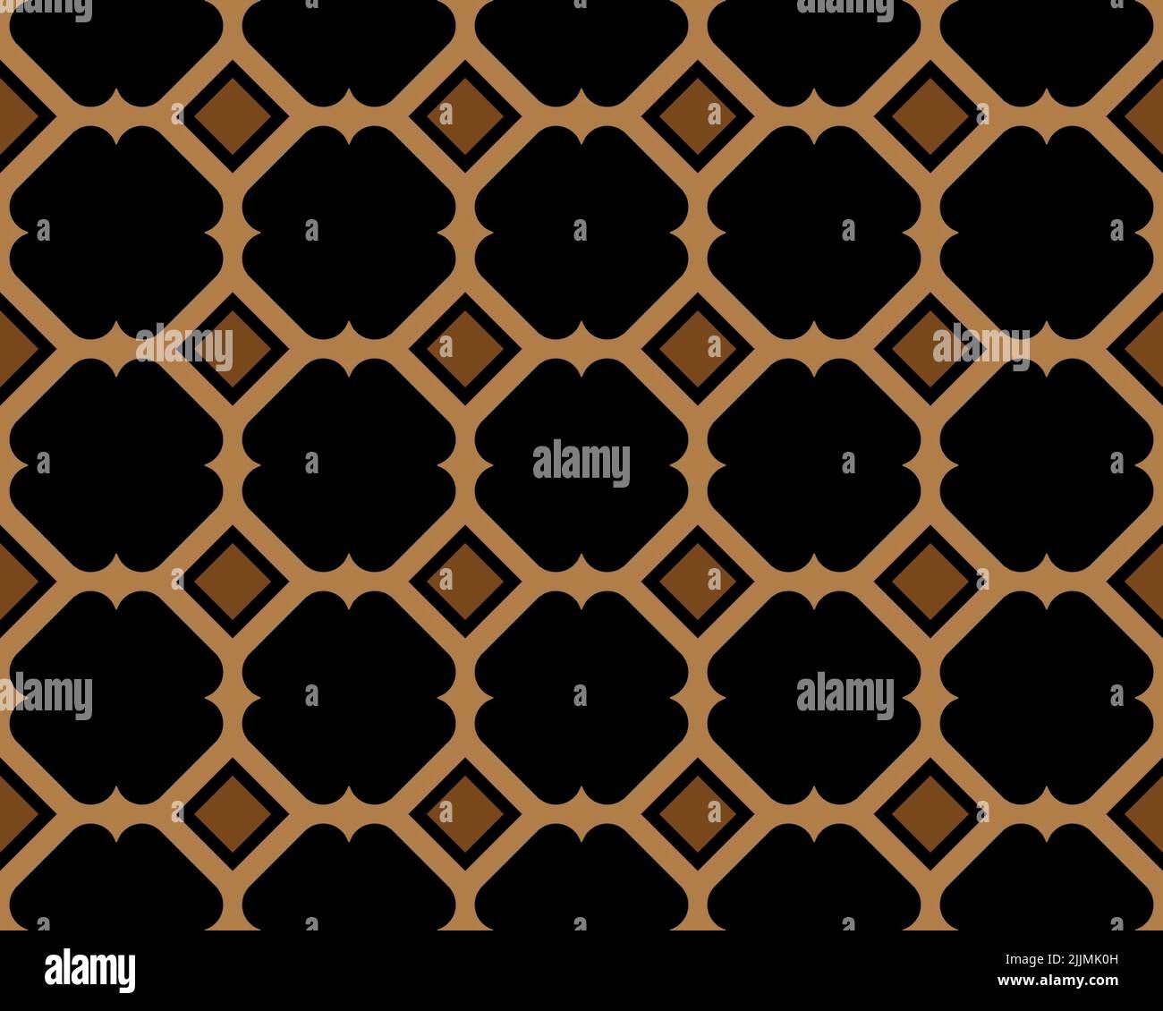 A seamless tile pattern in brown shades Stock Photo - Alamy