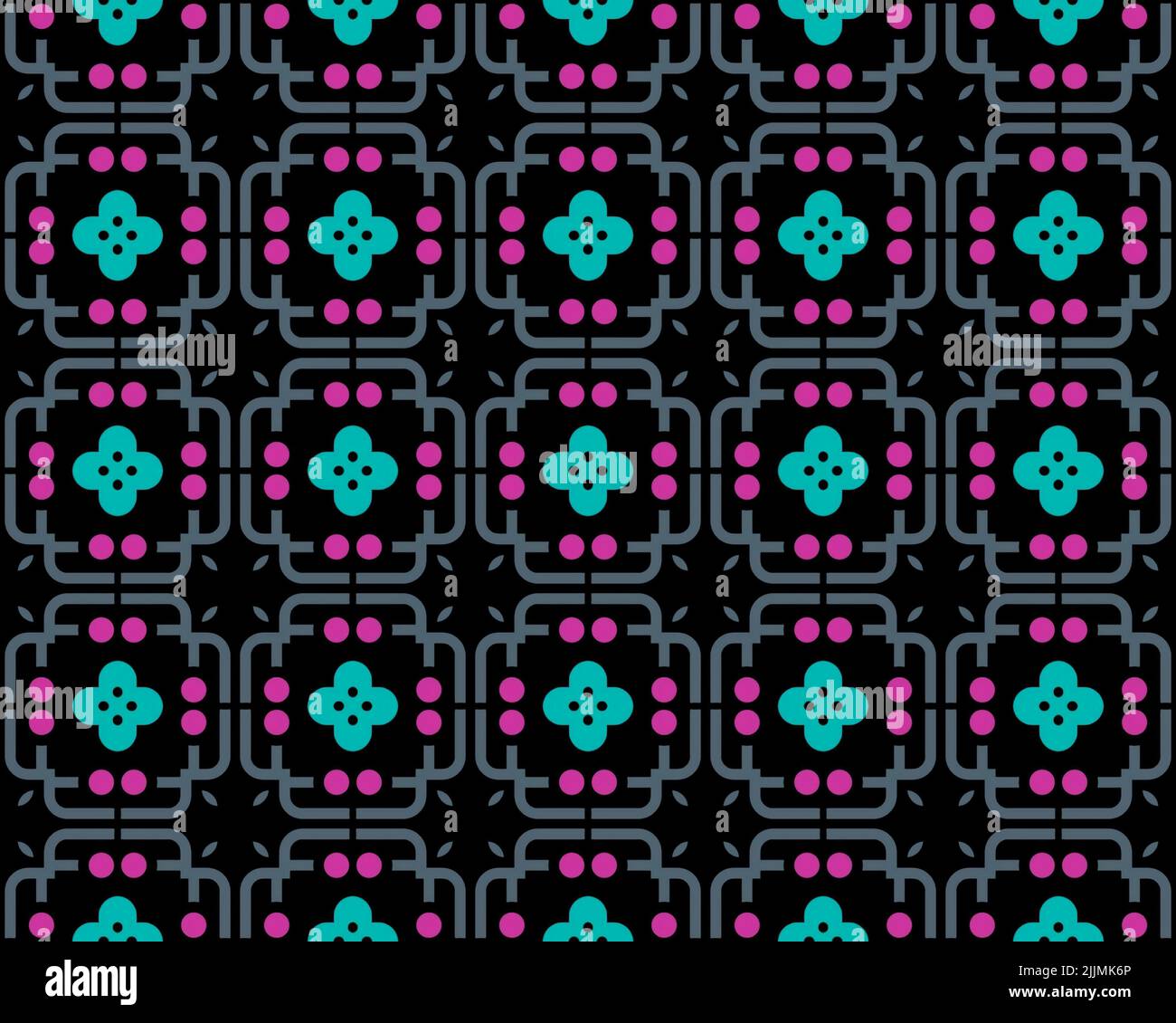 An illustration of seamless tile pattern - perfect for background or ...