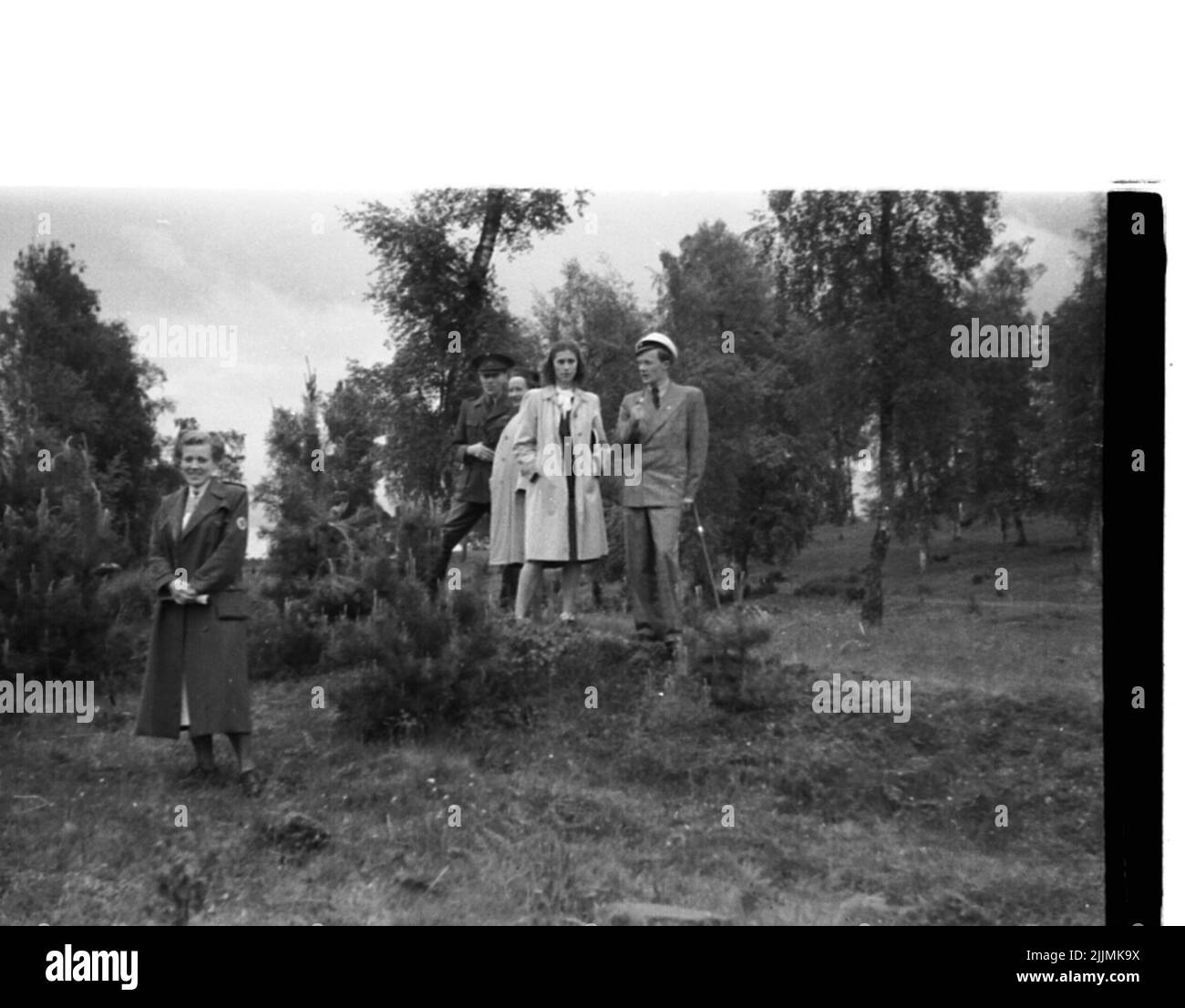 The Life Regiment's Husars, K3 1947. Ridal competitions in Skövde Stock ...