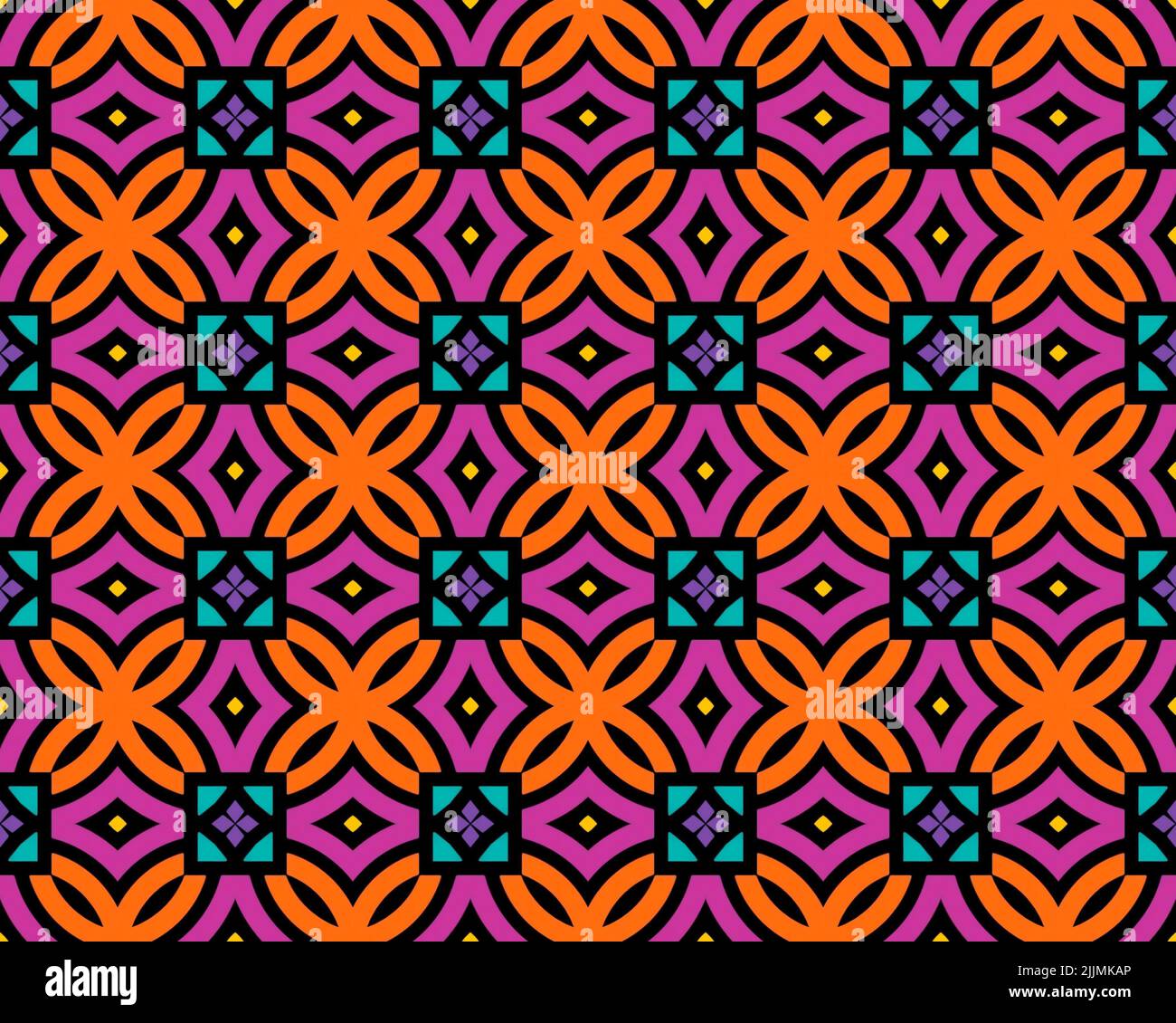 An illustration of seamless tile pattern - perfect for background or ...