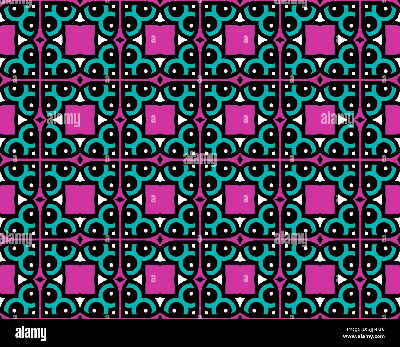 The seamless tile pattern illustration Stock Photo - Alamy