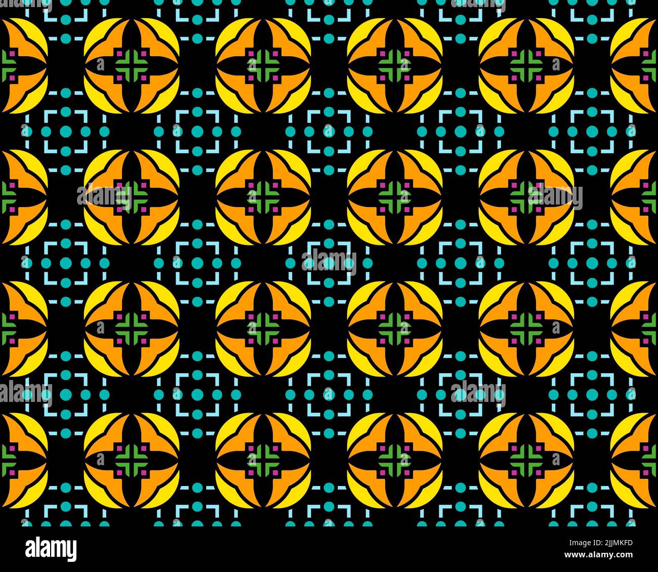 A 3D rendering illustration of a seamless tile pattern Stock Photo - Alamy
