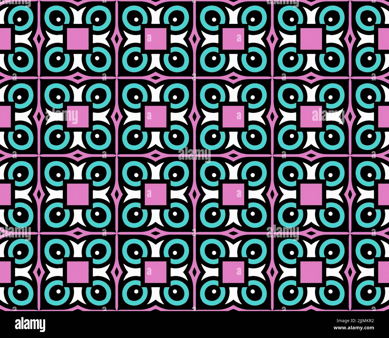 A 3D rendering illustration of a seamless tile pattern Stock Photo - Alamy