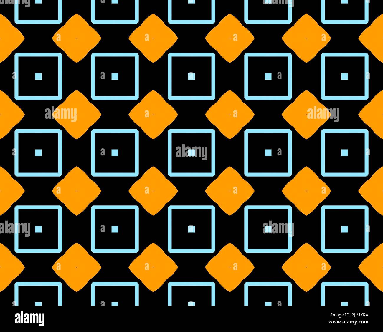 An illustration of colorful seamless background with abstract shapes ...