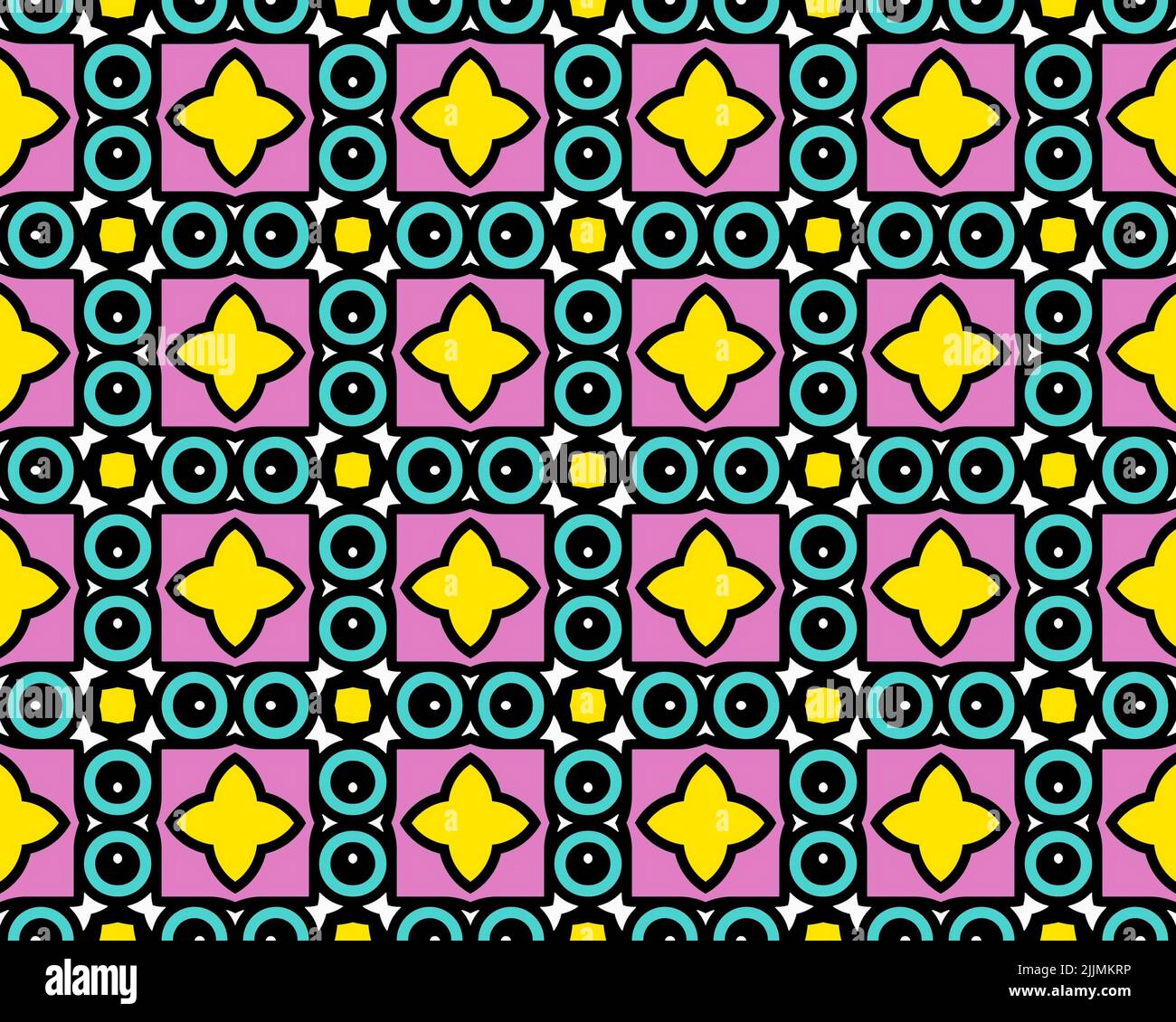A 3D rendering illustration of a seamless tile pattern Stock Photo - Alamy