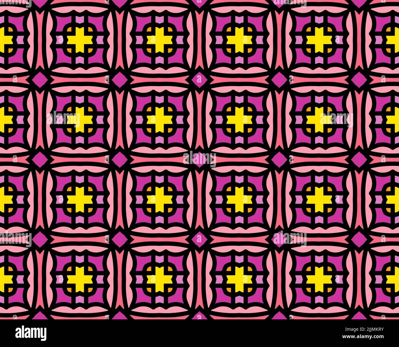 A 3D rendering illustration of a seamless tile pattern Stock Photo - Alamy