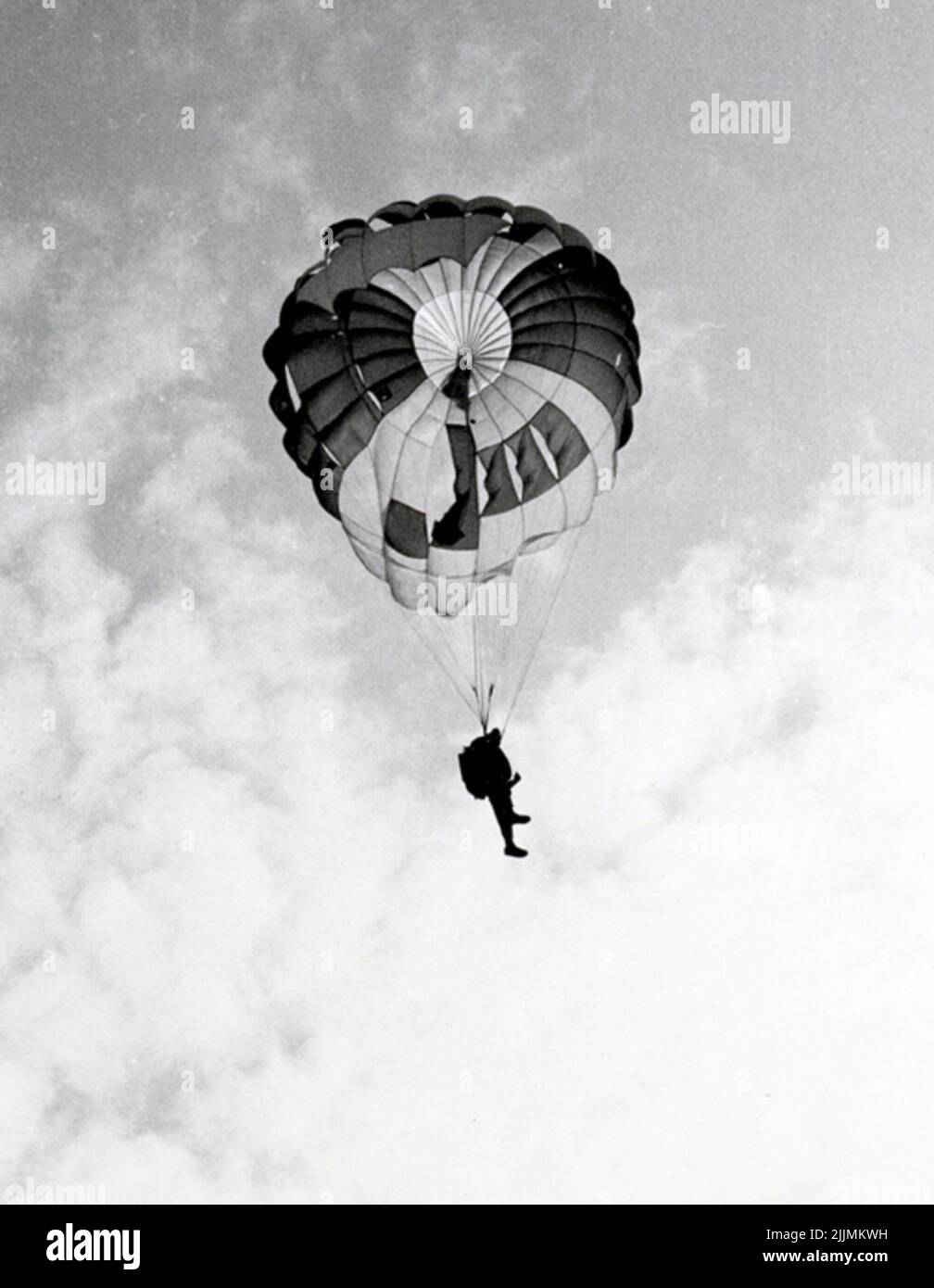 The paratroopers in Karlsborg 1956.hopper Stock Photo - Alamy