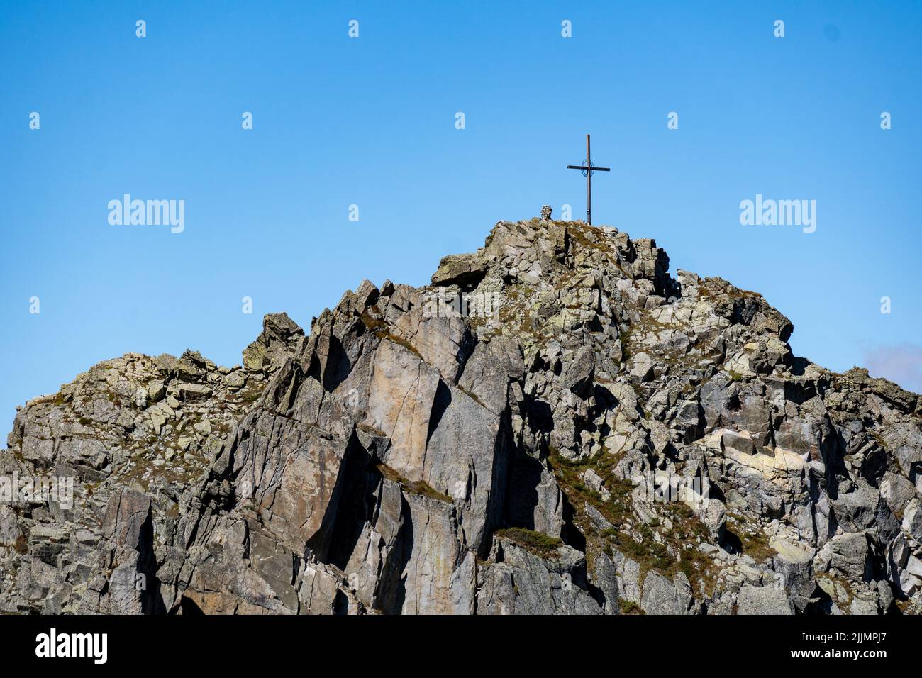 Cross on top of a hill hi-res stock photography and images - Alamy