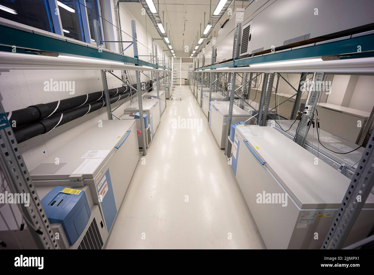 The inside of a science laboratory with equipment Stock Photo - Alamy