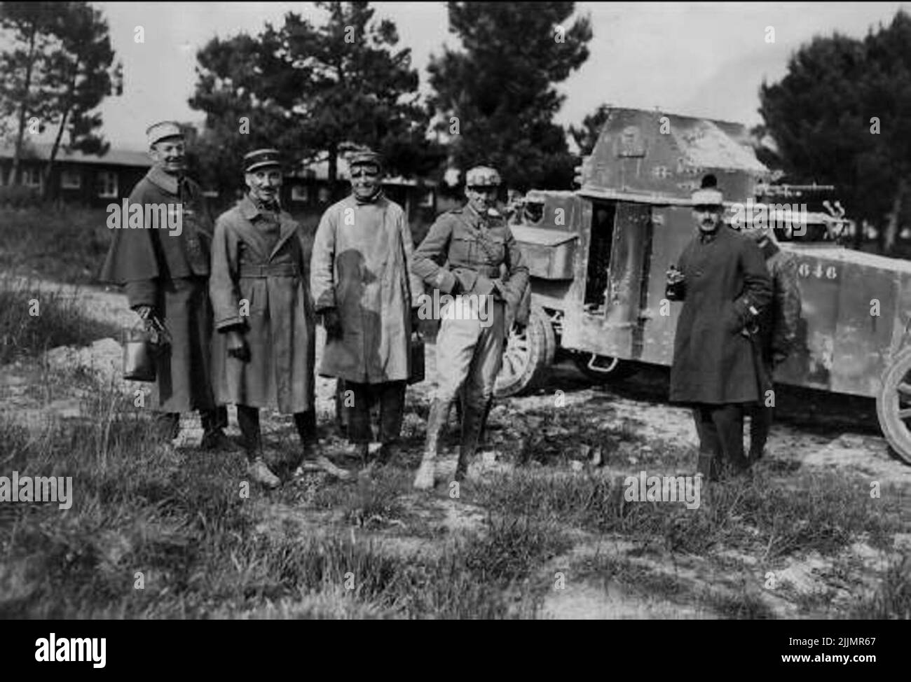 Upon arrival at the Quoetquidan in Brittany Stock Photo - Alamy
