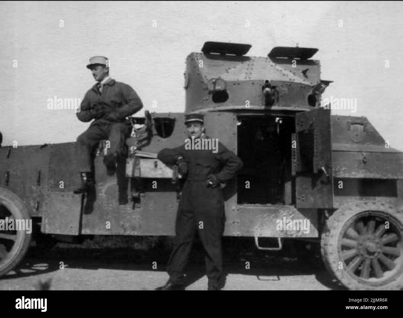 Saumur, 1920s type armored car Stock Photo - Alamy