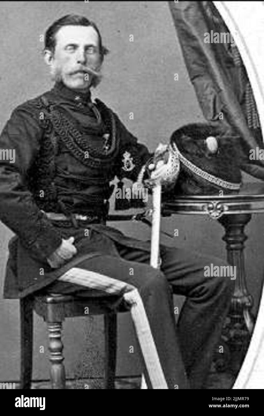 Portrait of Major Fredric von Essen Stock Photo - Alamy