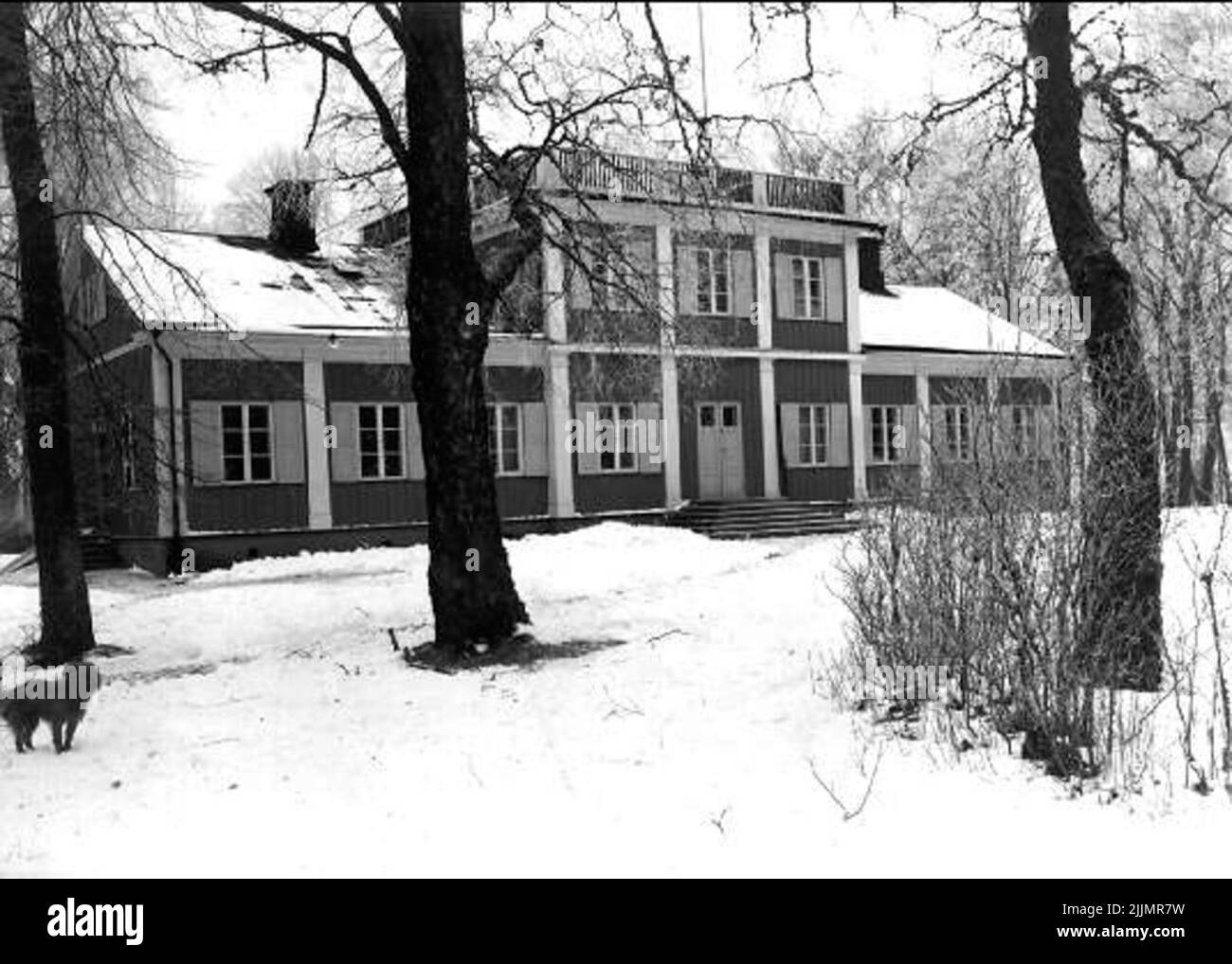 Kungsvillan was among the first major buildings erected on the fortress ...