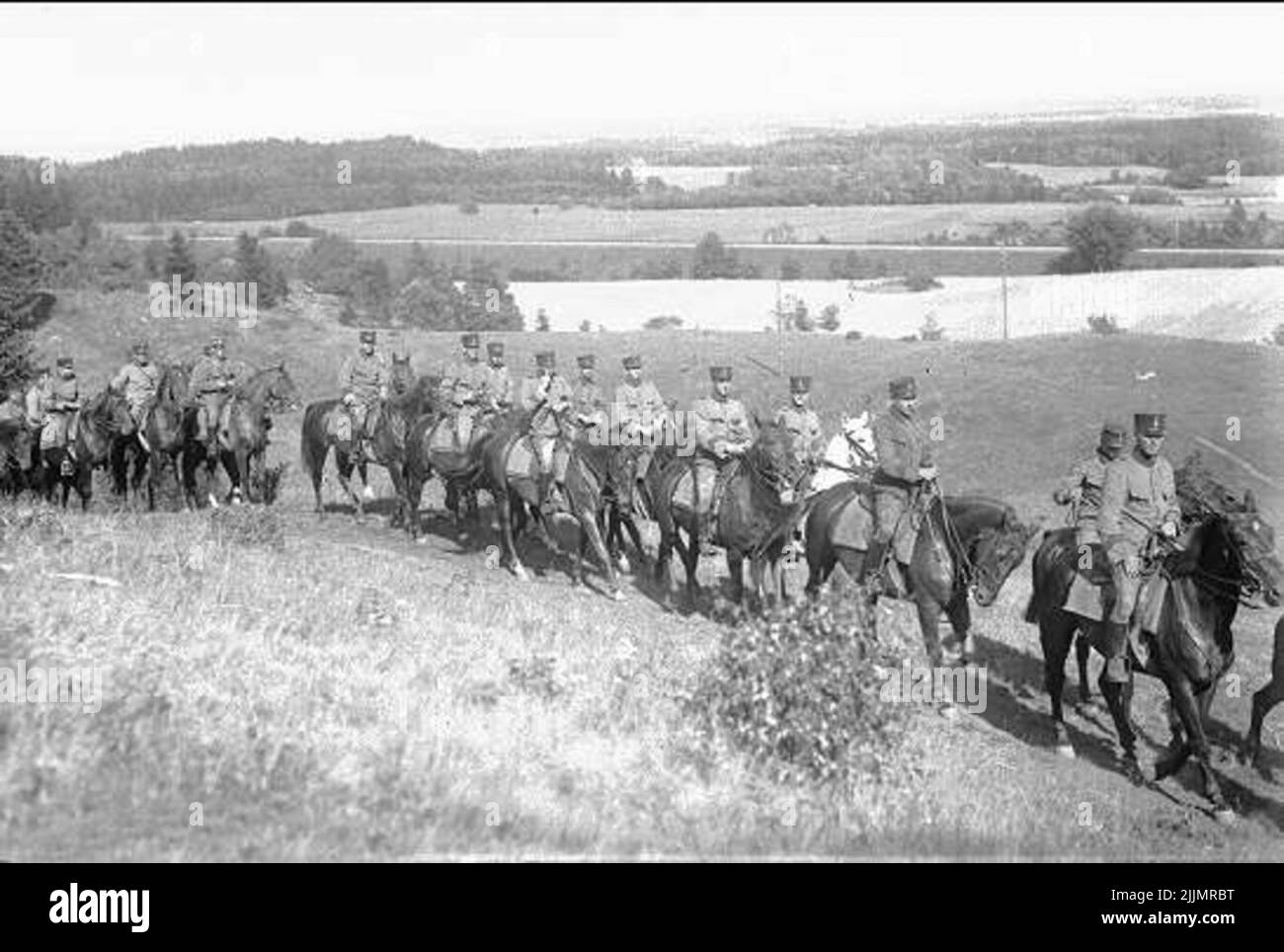 Examination exercise 1933 on Hene of 8 cm Beriden grenade throw out of ...