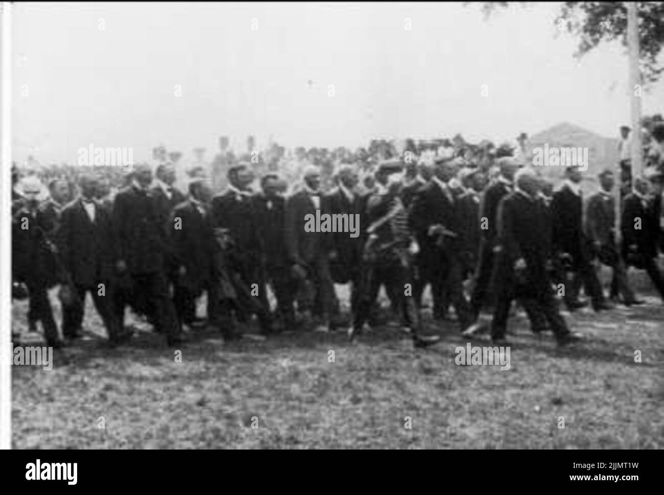 The inauguration of the regiment's memorial stone at Sanna Hed on ...