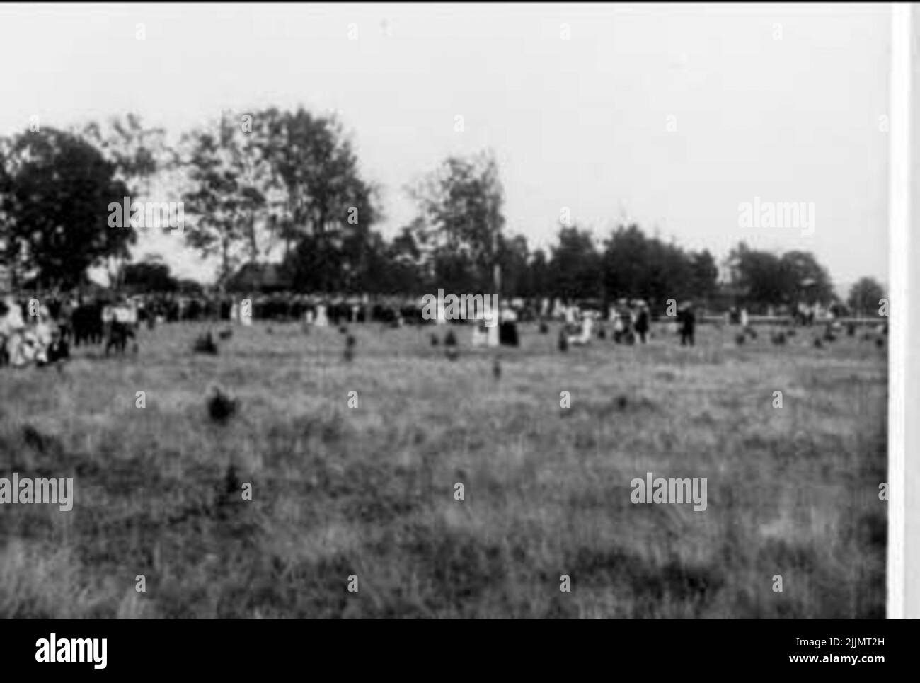 The inauguration of the regiment's memorial stone at Sanna Hed on ...