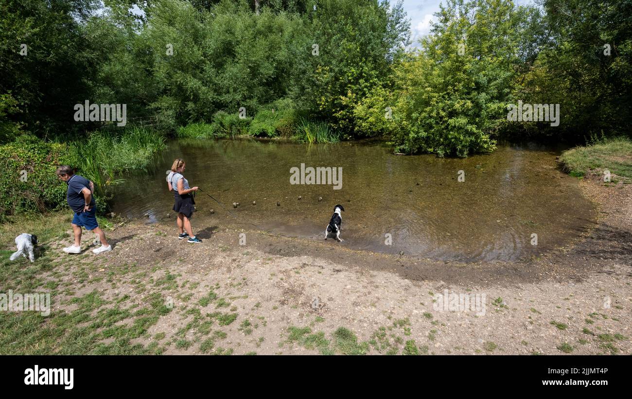 Chalk stream drought hi-res stock photography and images - Alamy