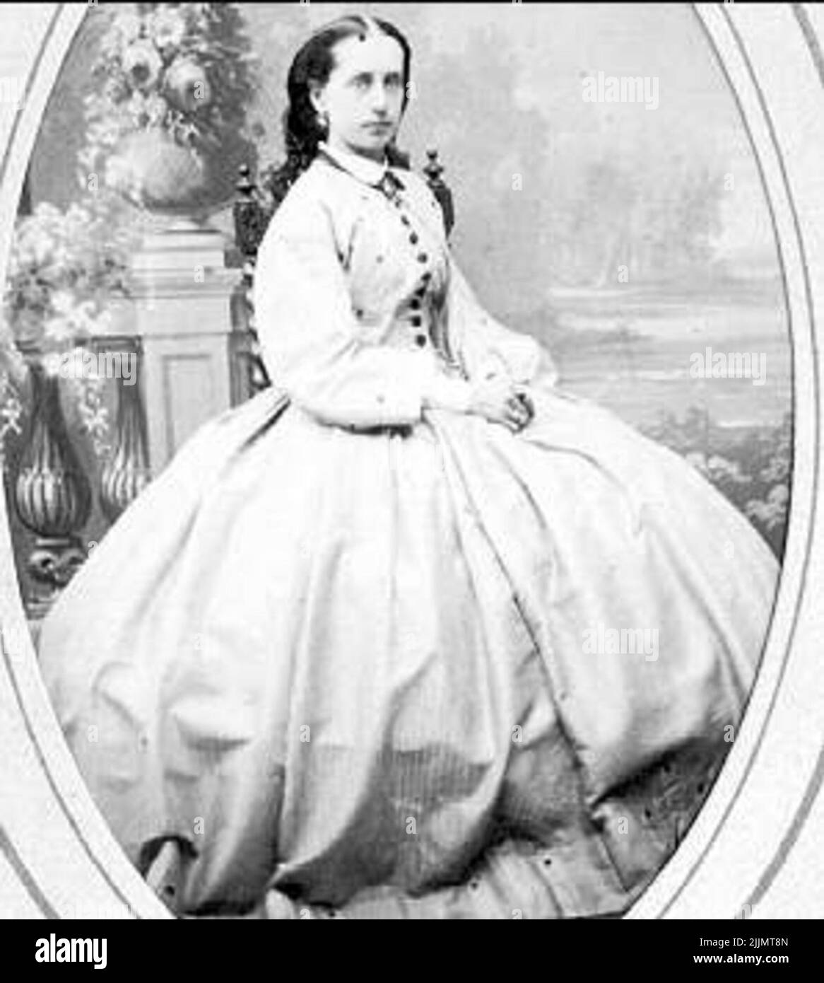 Portrait of Countess Anna Charlotta Ehrencrona, born Posse Stock Photo ...