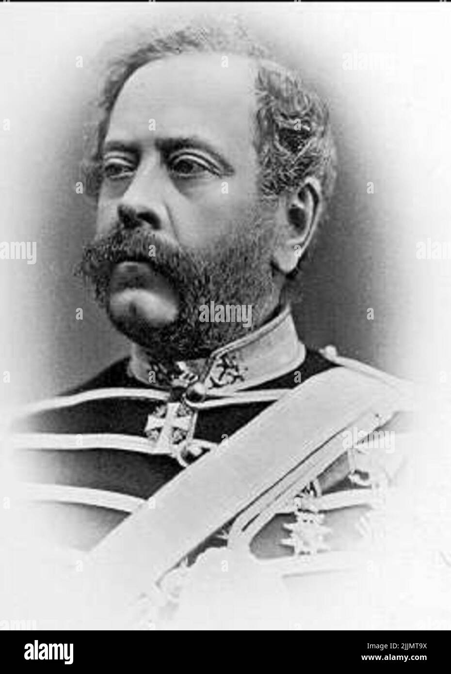 Portrait of rider master Henrik Magnus Alexander Palmstierna Stock ...