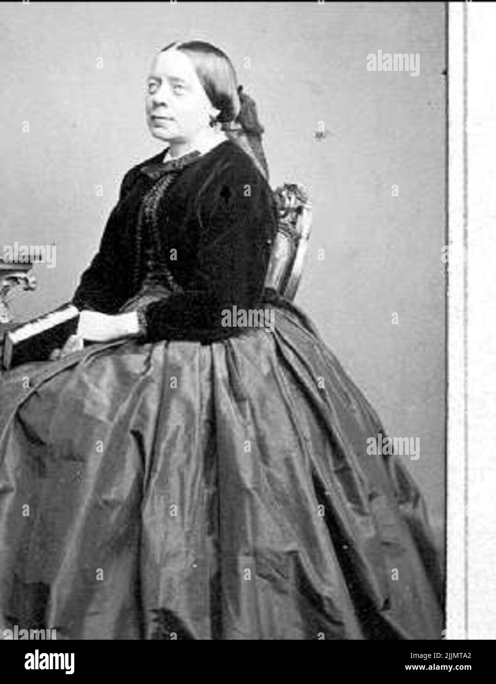 Portrait of Countess Eva Sofia Henrietta Schildt, born Hamilton Stock ...