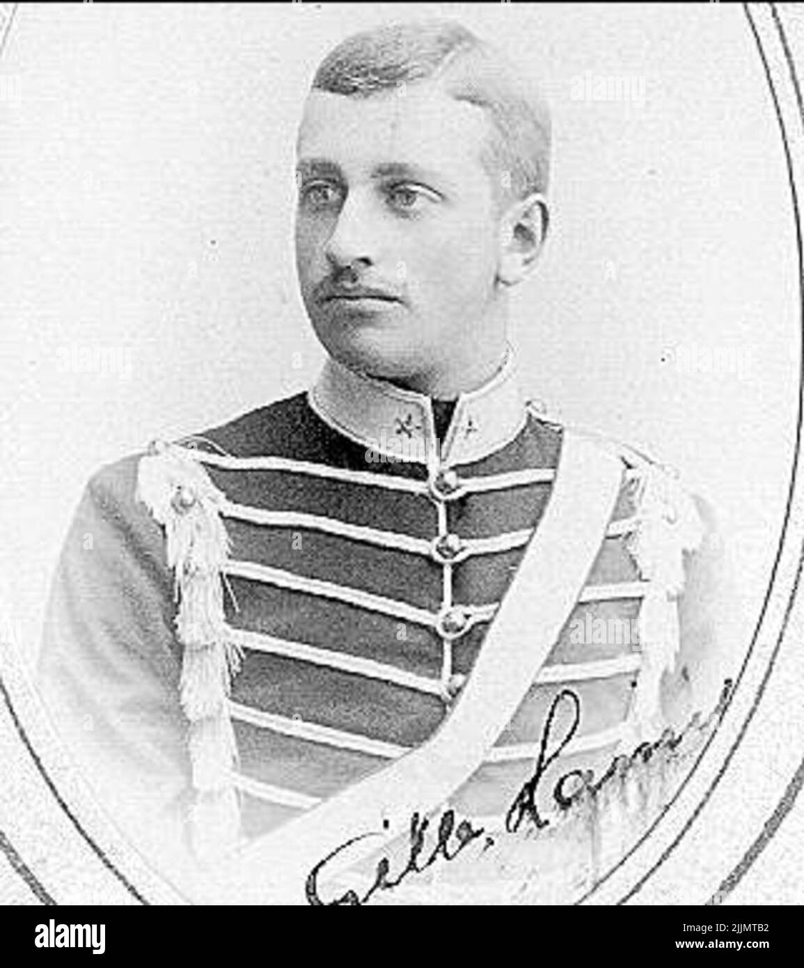 Portrait of Lieutenant Gilbert Hugo Wilhelm Hamilton Stock Photo - Alamy