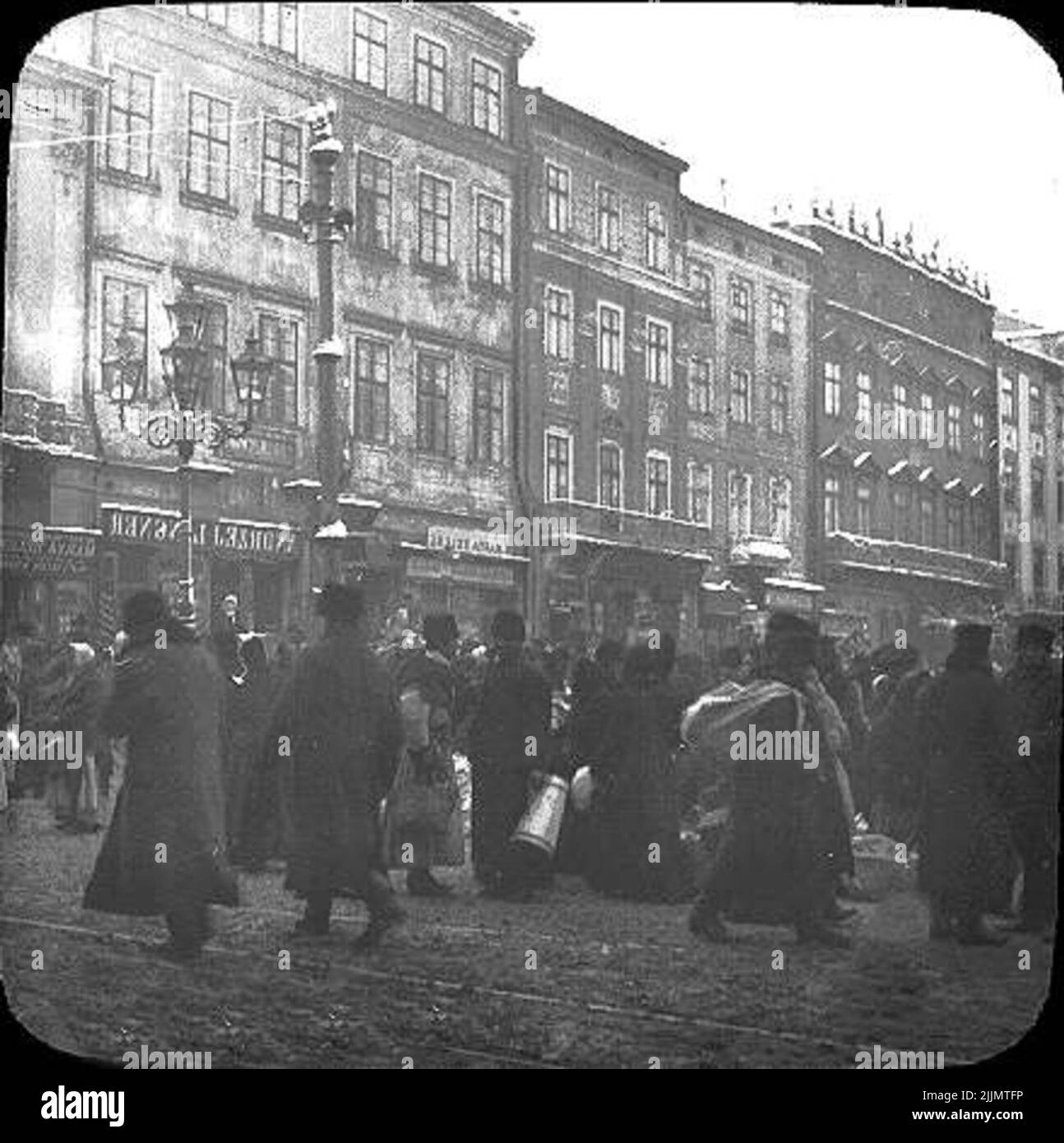 View square in city Black and White Stock Photos & Images - Alamy