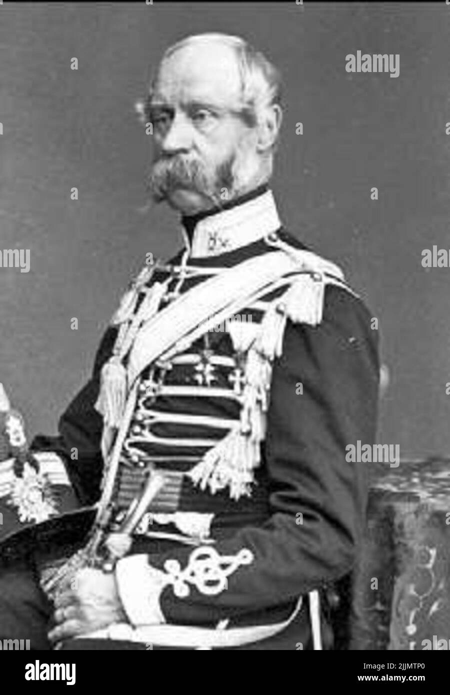 Portrait of Colonel Sven Robert Löwen Stock Photo - Alamy