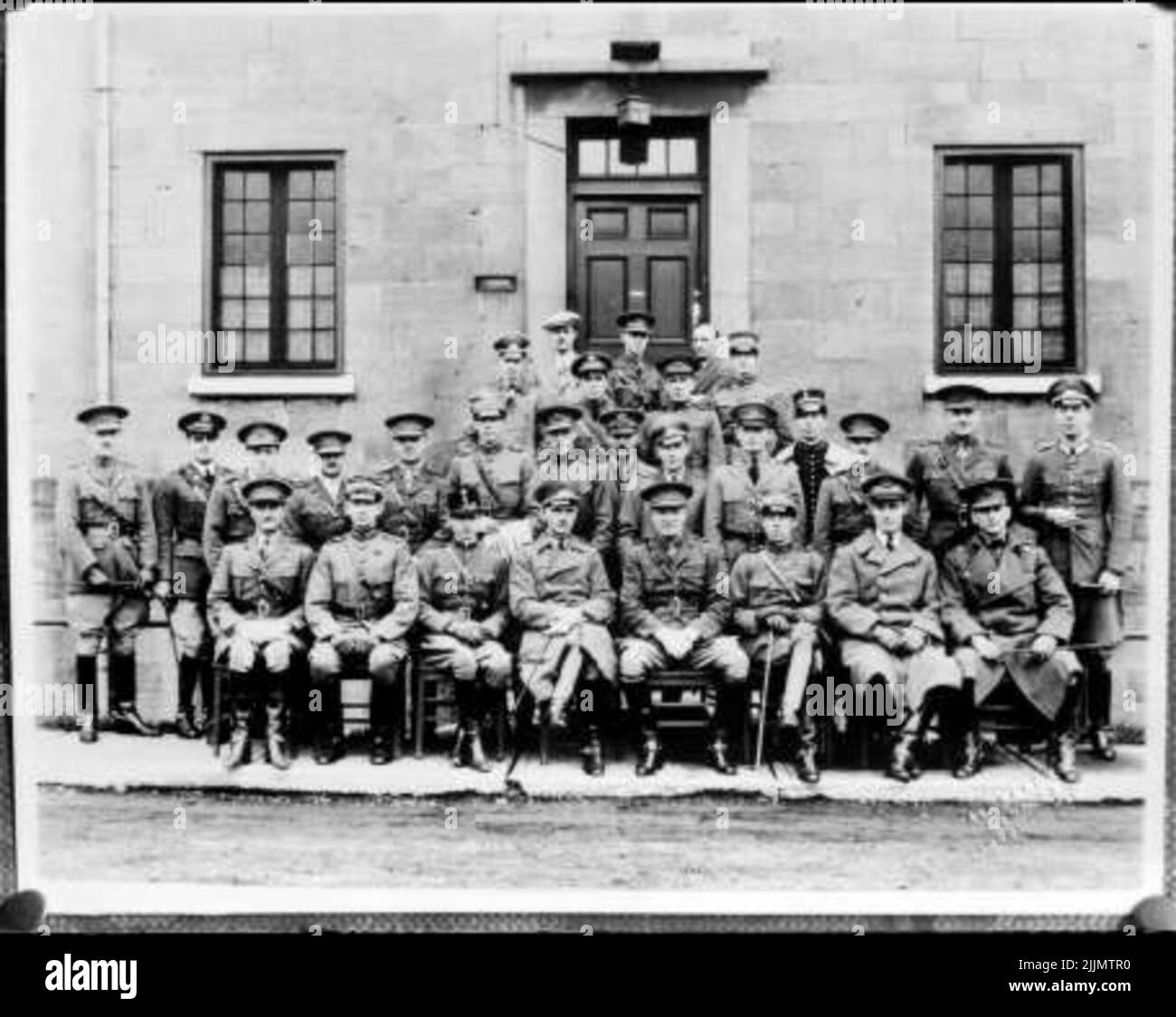 Group picture one man Black and White Stock Photos & Images - Alamy