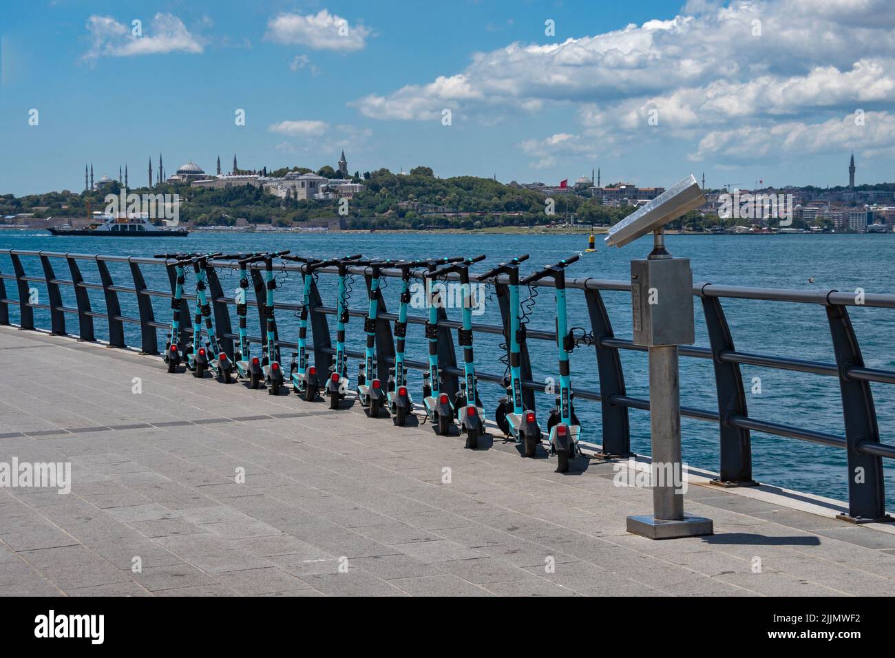 Scooter in istanbul hi-res stock photography and images - Alamy