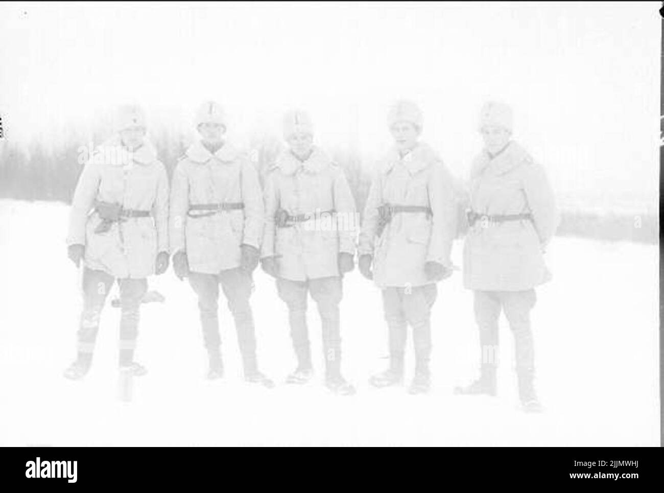 Training in snow and cold Stock Photo - Alamy