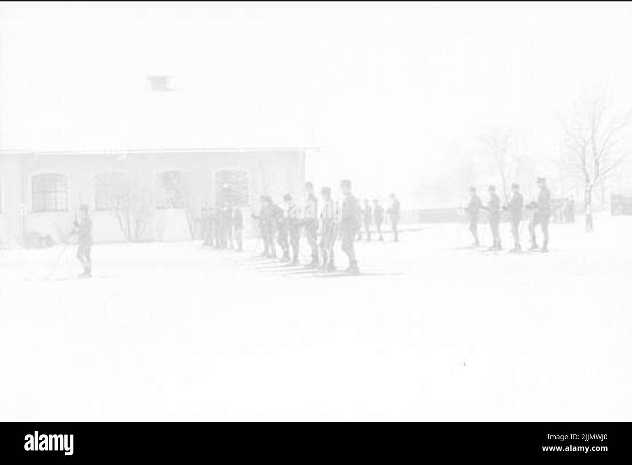 Winter instruction Black and White Stock Photos & Images - Alamy