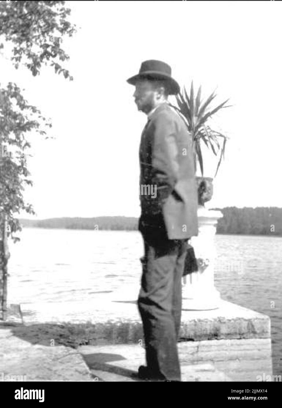 Stockholm royal castle exterior Black and White Stock Photos & Images ...