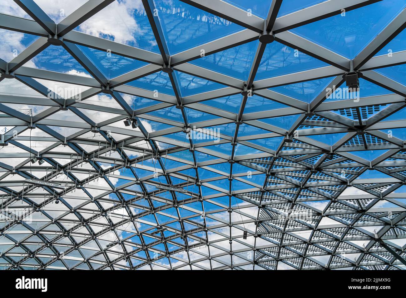 Background Metal And Glass